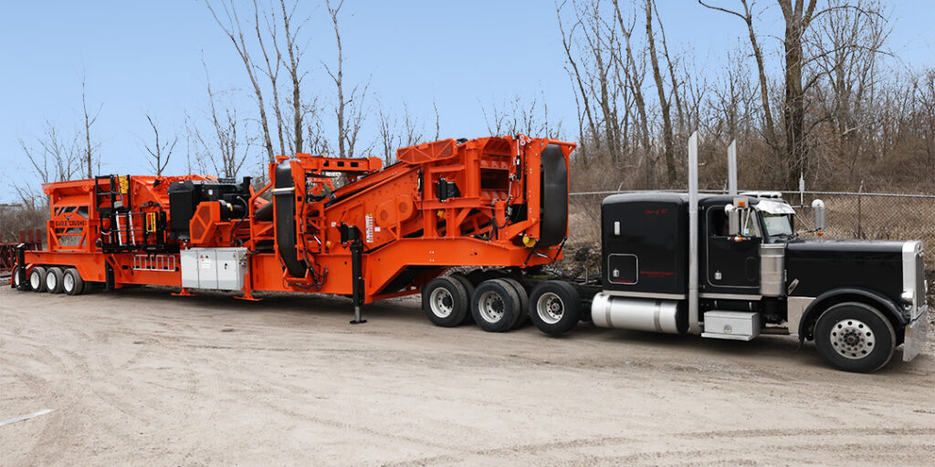 Transporting Portable Plants Safely and Efficiently - Eagle Crusher